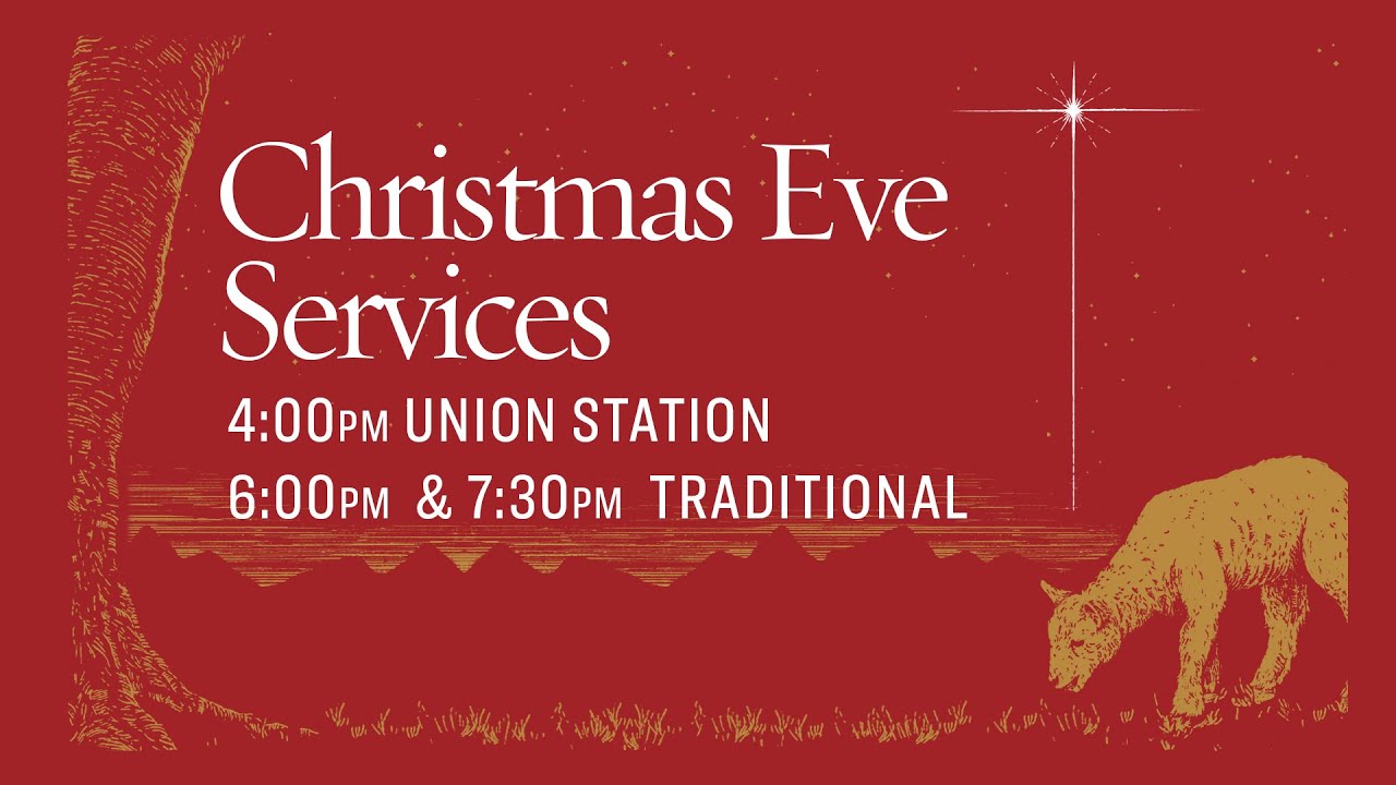 Christmas Eve Service - Family Service at 4:30pm - YouTube