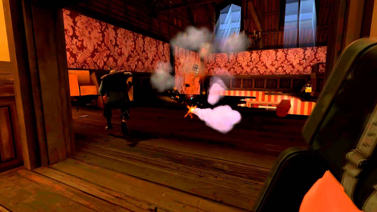 Team Fortress 2 (TF2) - CP_Manor_Event - Soldier CP Attack - YouTube