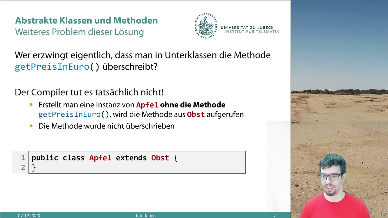 UzL Programmieren, Programmierkurs Java S04 E05: Interfaces - YouTube