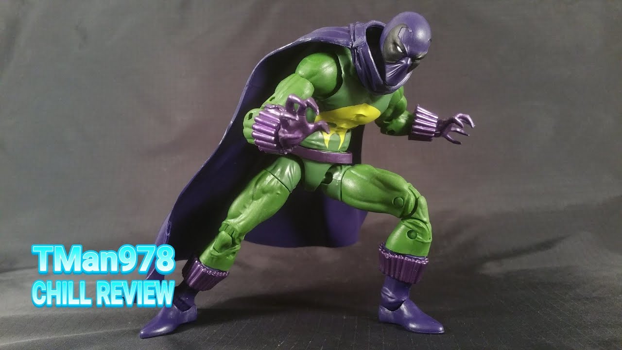 MARVEL LEGENDS PROWLER LIZARD BAF WAVE CHILL REVIEW - YouTube