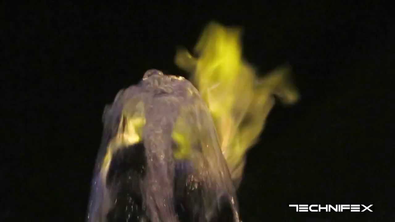 Water on Fire - Fire and Water Effect - YouTube
