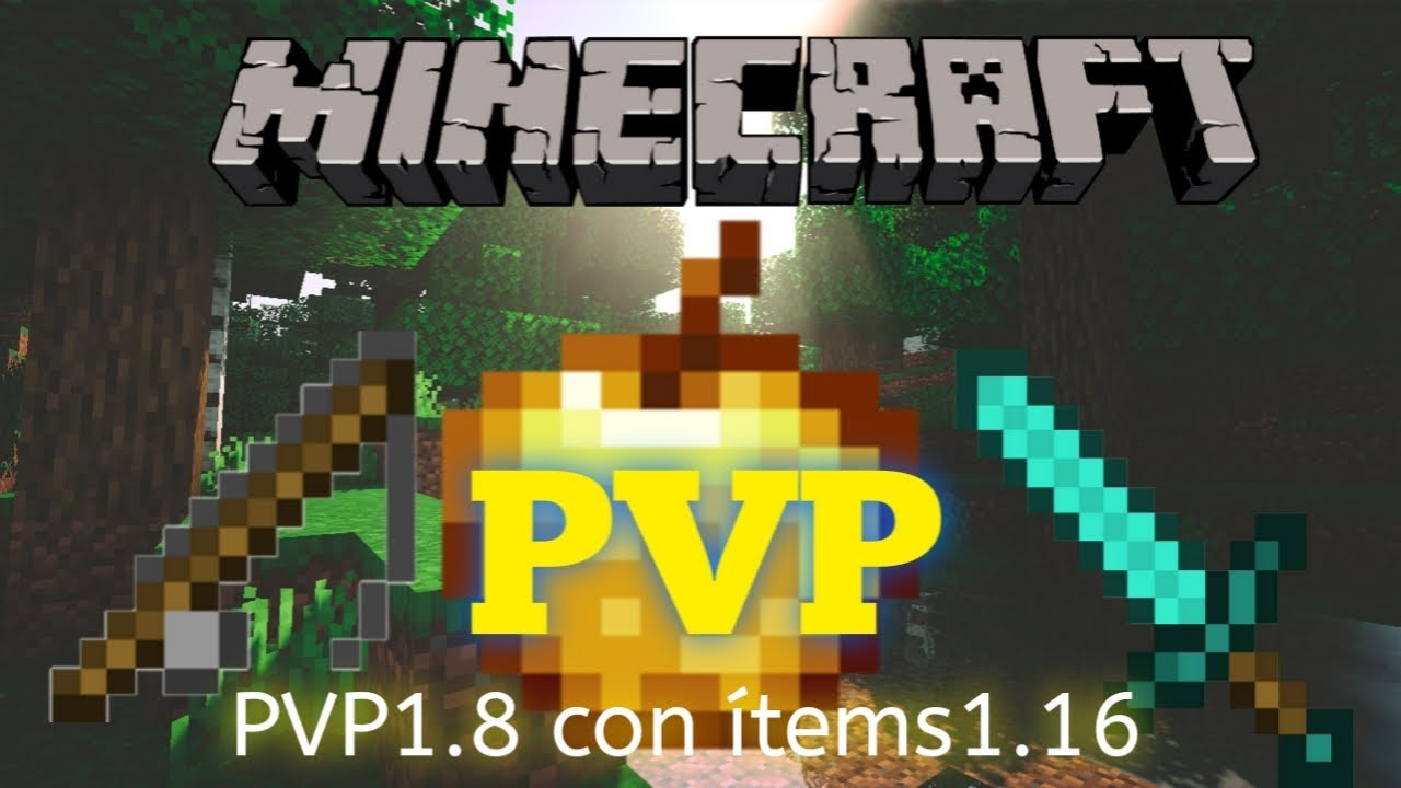PVP 1.8 CON ITEMS 1.16! - YouTube