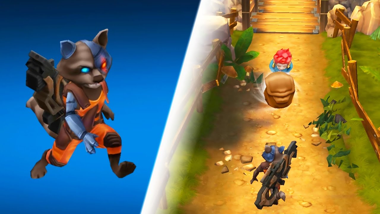 Zombie Racoon - Zombie Run 2 Android Runner Game - YouTube