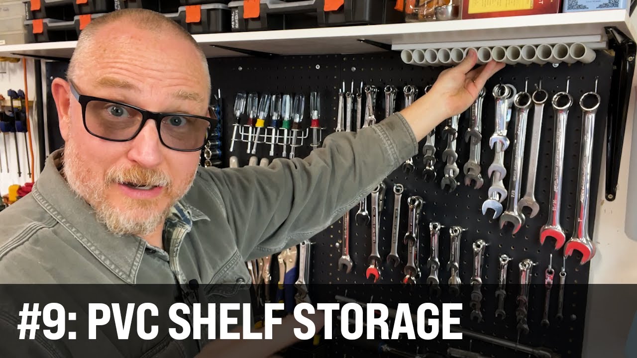 Making Storage Slots with PVC Pipe - YouTube