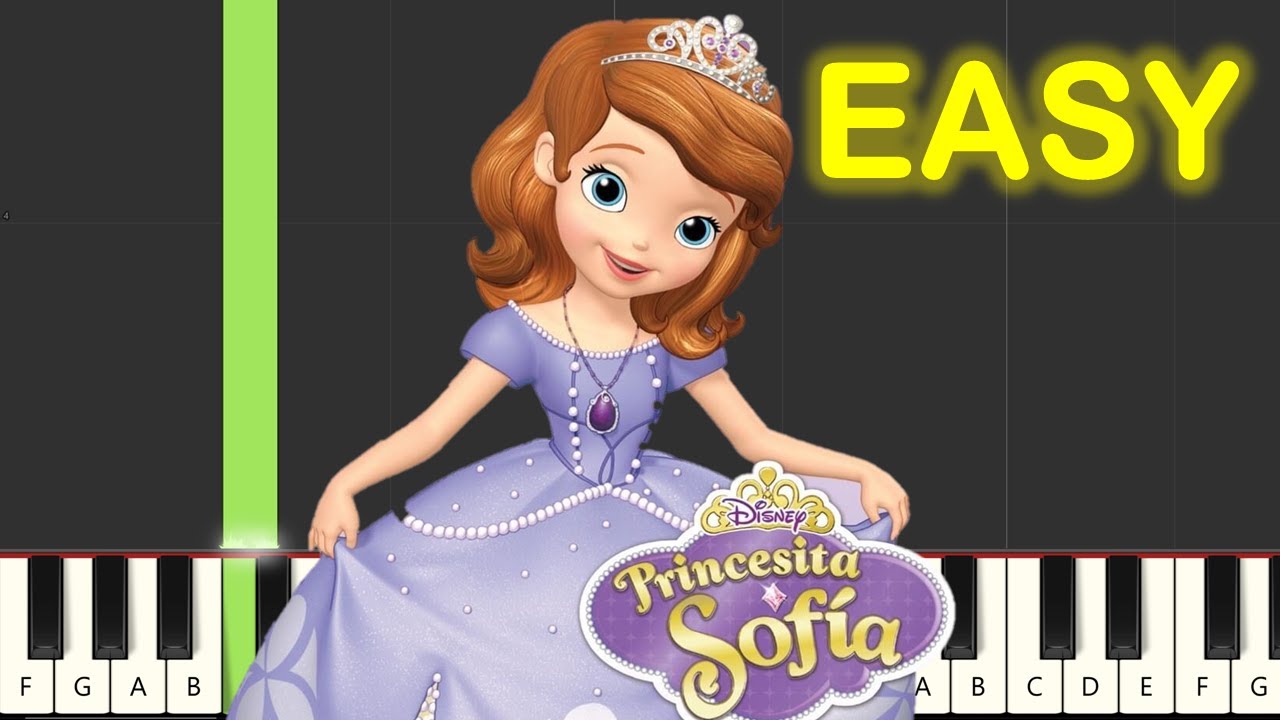 Disney Sofia Rise And Shine Piano Tutorial - YouTube