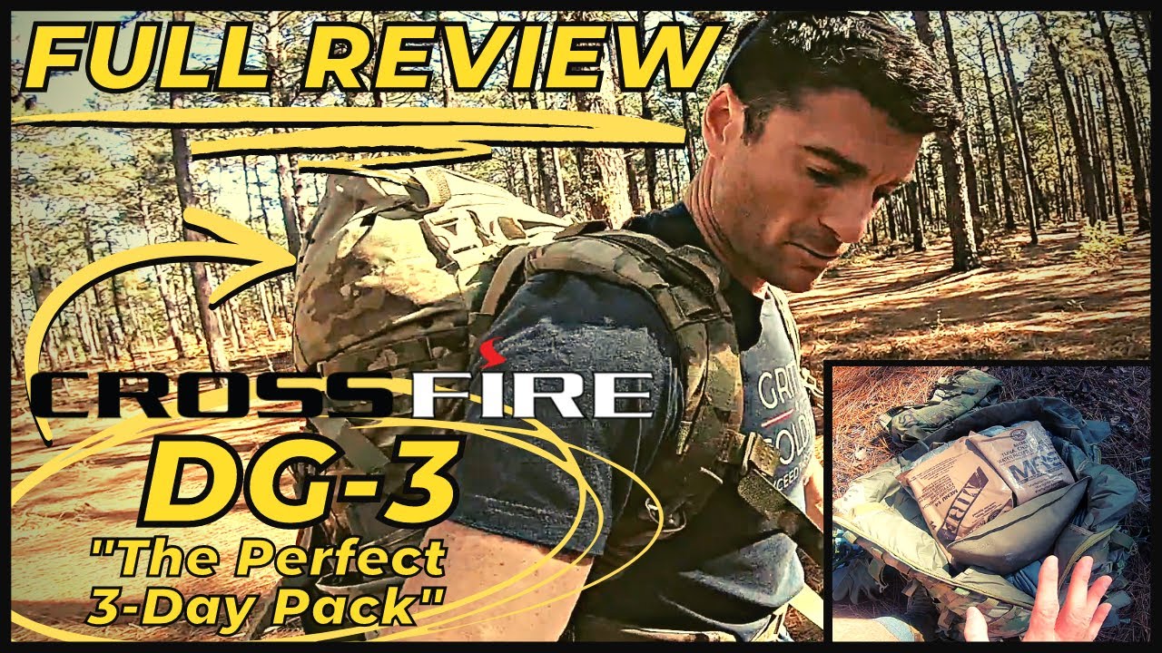Reviewing the Crossfire DG-3 "Perfect 3-Day Pack" Rucksack - YouTube