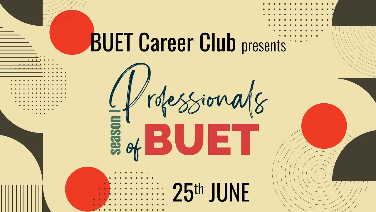 Promo | Professionals of BUET | Season 1 - YouTube
