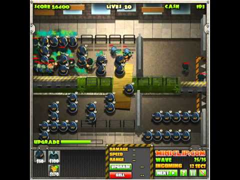 Miniclip - Zombie Defense Agency - Level 6 - YouTube