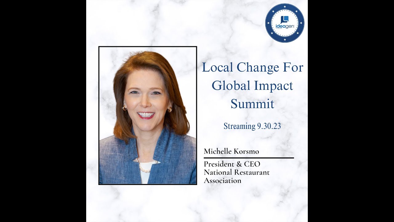 Michelle Korsmo, National Restaurant Association: Local Change for ...