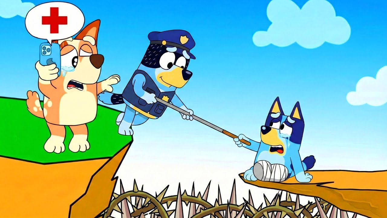 Incident Before Bluey Was Rushed To Hospital!! | Bluey Funny Animation ...