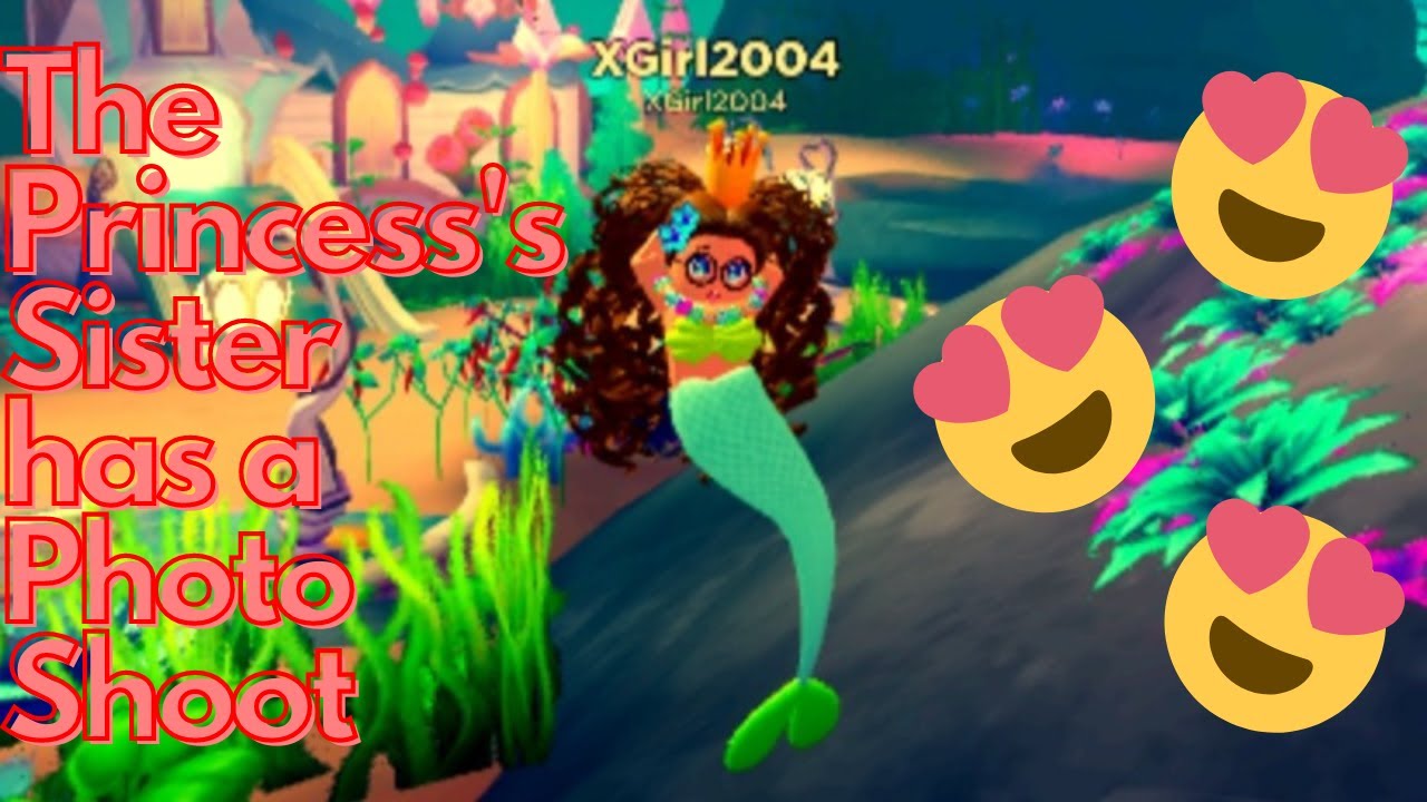 Vivi and Rosie Have a Photo Shoot as a Mermaid! (Roblox) Mermaid Life ...