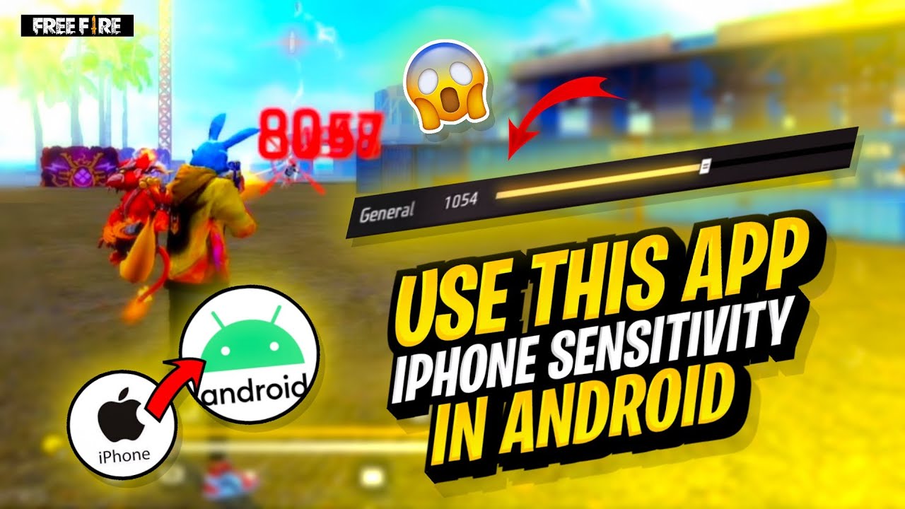 Use This App Get iPhone Sensitivity For Android 😱Only Red Headshot App ...