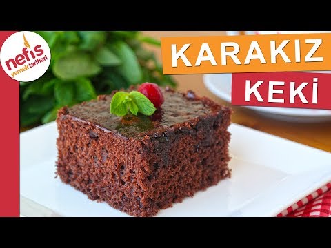 Lezzetine Doyamayacağınız KARAKIZ KEKİ - Son zamanları çok beğenilen tariflerinden