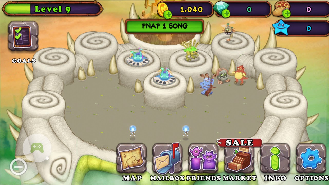 Msm (my singing monsters) Fnaf 1 song!!! - YouTube