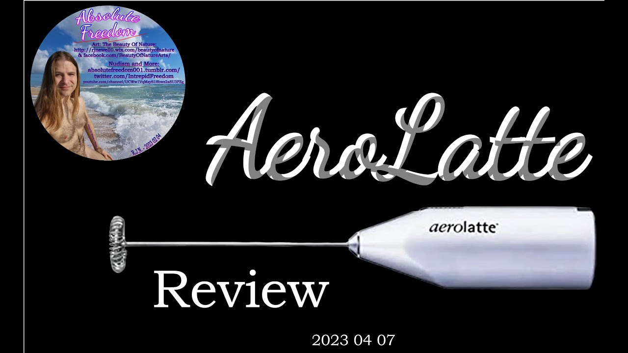 AeroLatte Review (Milk Frother/Drink Mixer) - YouTube