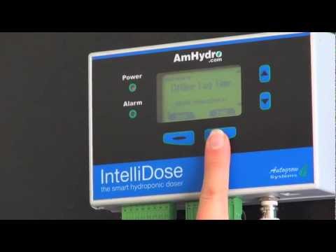 How to Use IntelliDose Configure Settings | American Hydroponics - YouTube