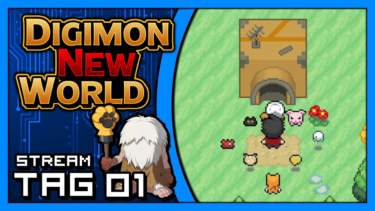 [FanGame]: Zurück bei Jijimon in File City | Digimon NEW World | Tag 01 ...