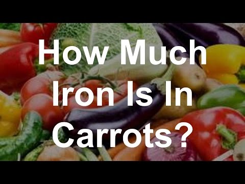 How Much Iron Is In Carrots? - YouTube