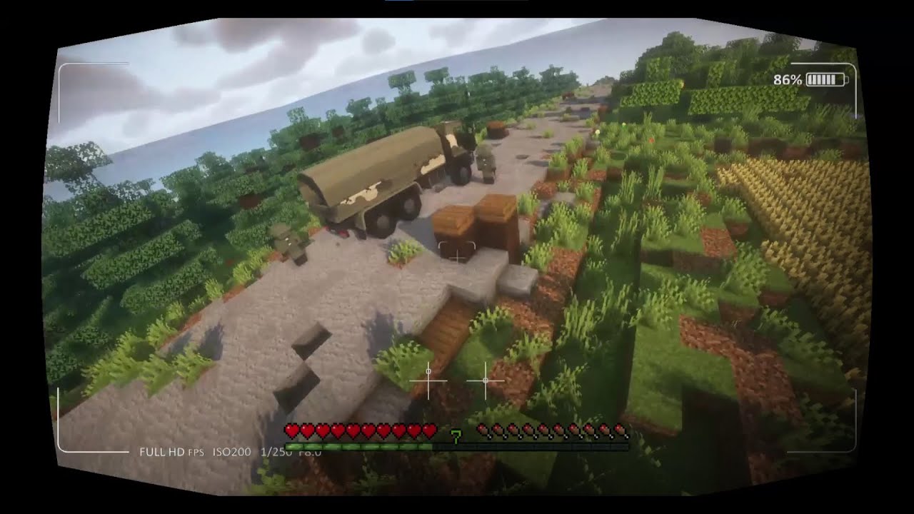 FPV Military Drones in Minecraft - YouTube