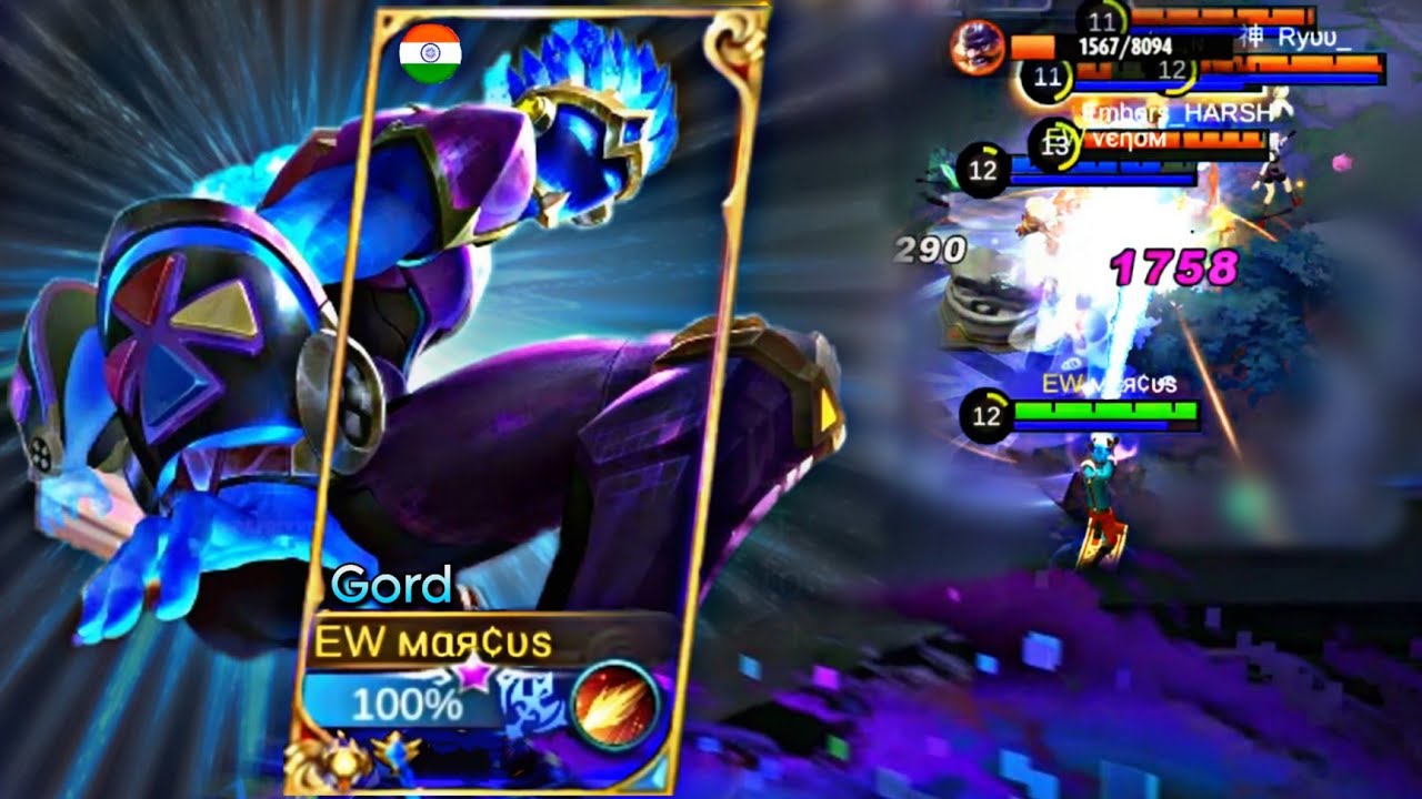 OLDEST MAGE IN ML || MLBB || GORD GAMEPLAY - YouTube