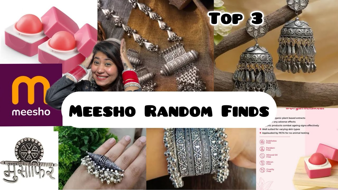 Meesho Random Finds Top 3 products - YouTube
