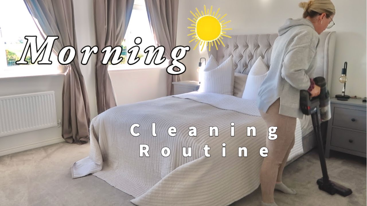 MORNING CLEANING ROUTINE MOTIVATION | QUICK, SIMPLE AND PRODUCTIVE ...