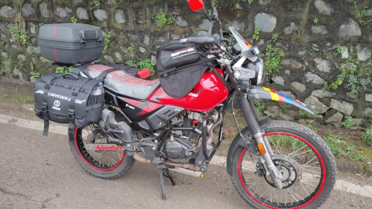 Xpulse 200 Touring setup - YouTube