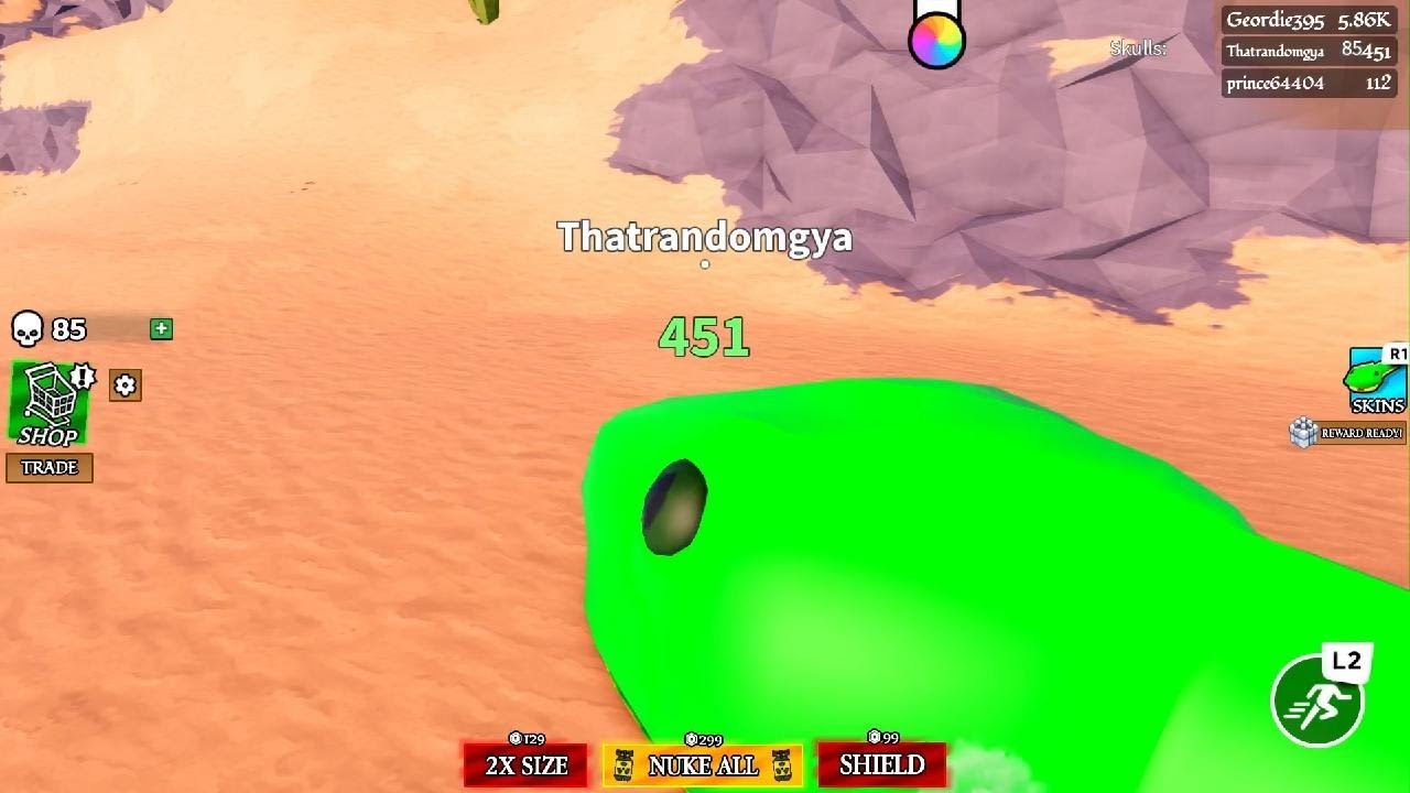 Roblox snake game - YouTube