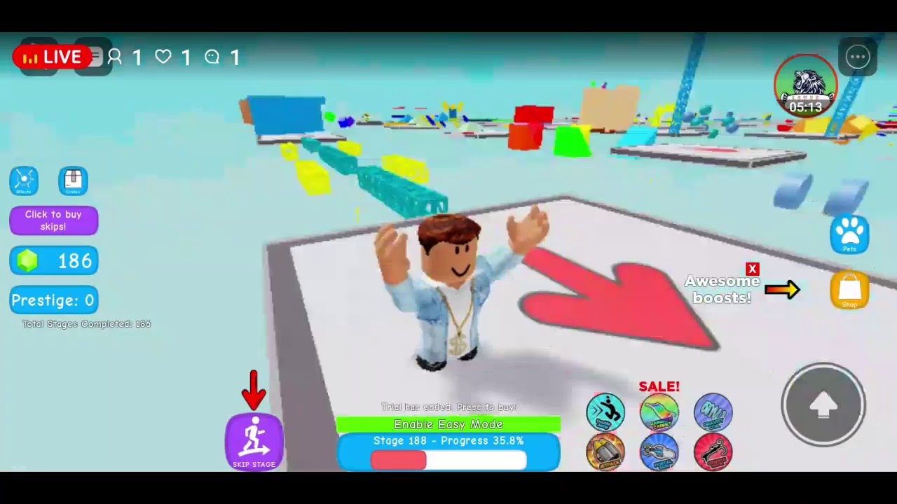 live chili roblox - YouTube