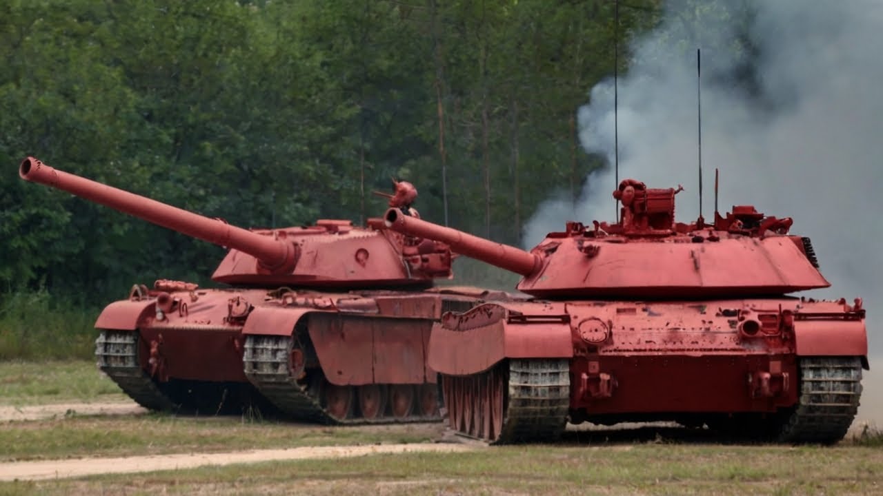 Unleashing The Might: Dominating Armored Warfare With Red Tanks From ...