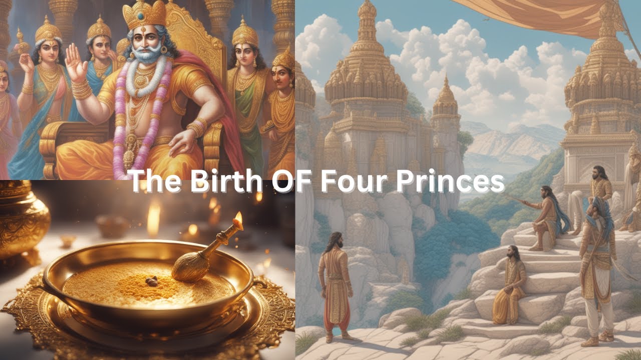 The Divine Birth of Four Princes | A Tale of ancient India ...