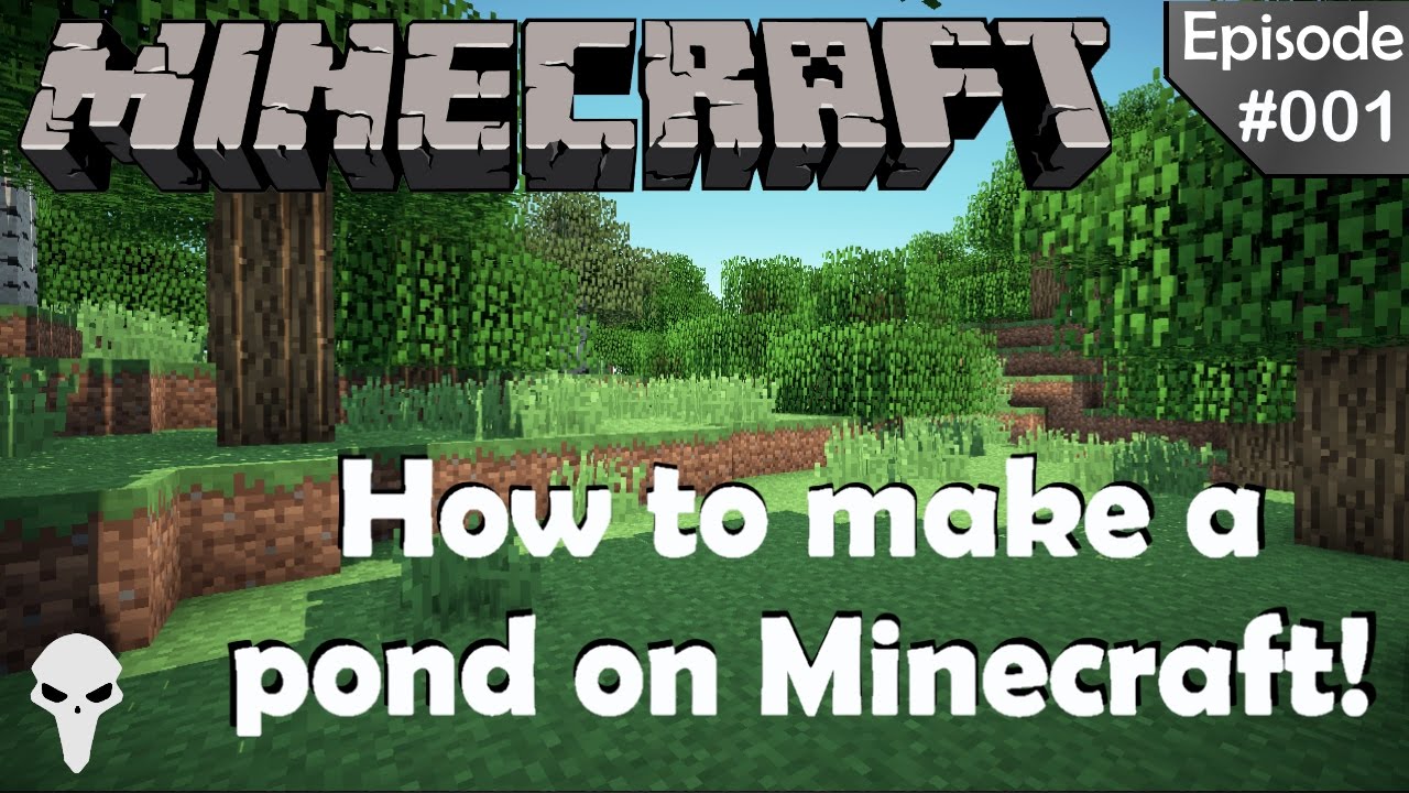 Minecraft POND TUTORIAL! | Easy & Quick - YouTube