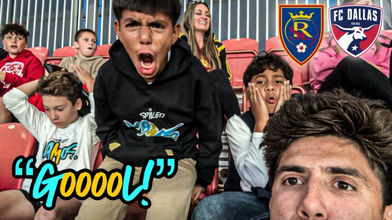 VLOG | INTENSE VIBES AT REAL SALT LAKE VS FC DALLAS GAME — WEARING NEW ...