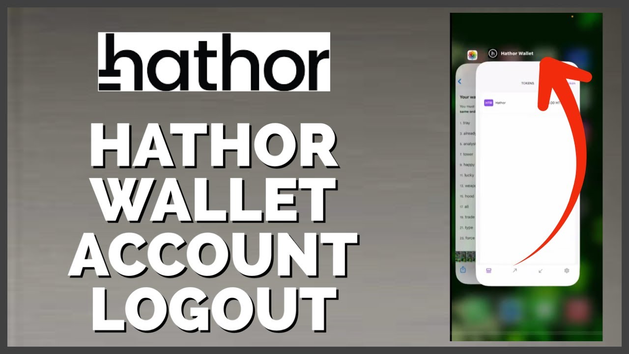 How to Logout Hathor Wallet 2023? Hathor Wallet Sign Out - YouTube