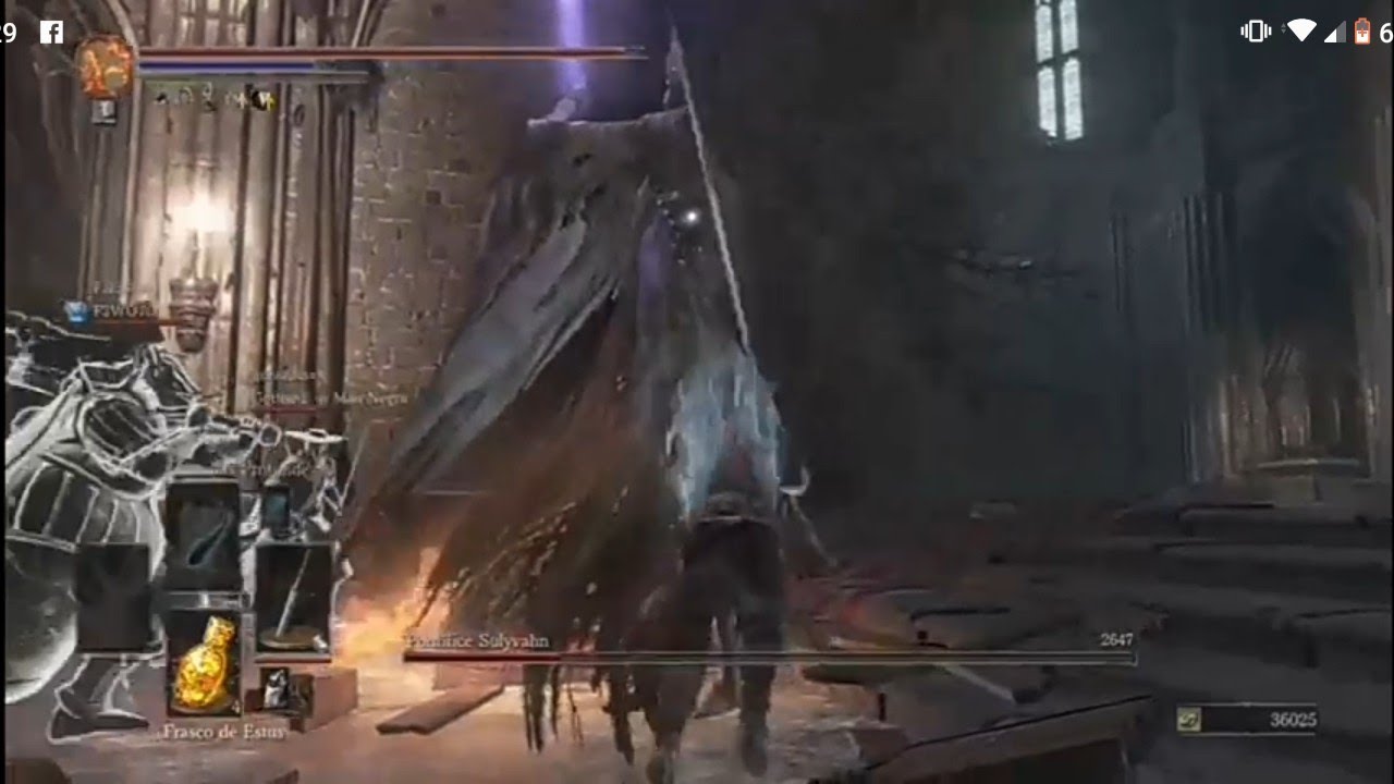 Dark souls 3 derrotando o Pontífice Sulivan - YouTube