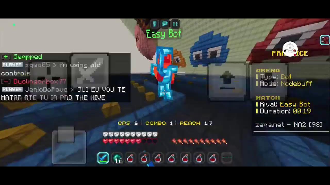 Jugando en Motion y tal vez zeqa |Minecraft bedrock - YouTube