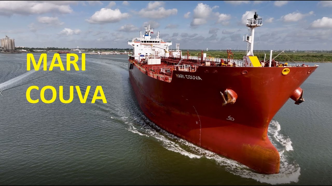 DJI Mavic 3 Drone Chasing Methanol Powered Ship MV Maria Couva ...