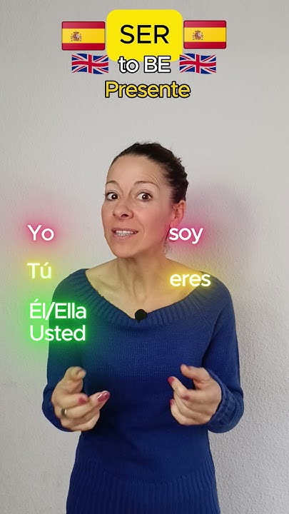 💡🇪🇸 Hoy aprendemos a conjugar el verbo SER en Presente de Indicativo 🇪🇸 ...