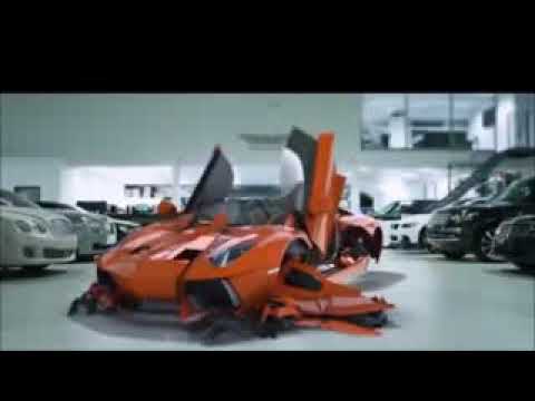 Real transform car into fitting robot - YouTube