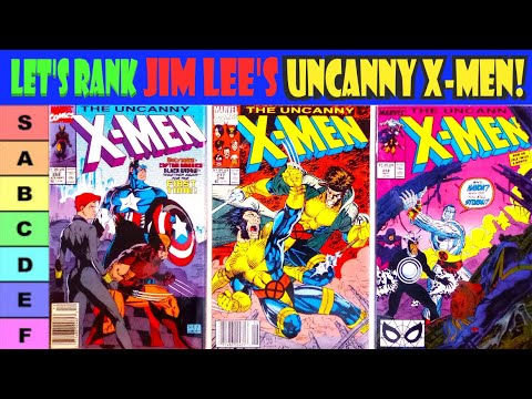 LET'S RANK Jim Lee's UNCANNY X-MEN Run! Best and worst Ranking comics ...