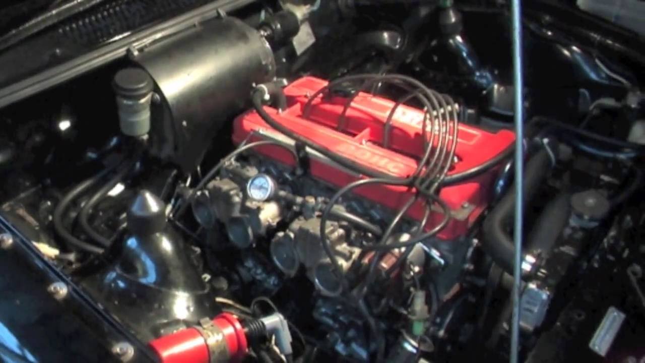 Isuzu PF50 Gemini with G200w Solex 48ADDHE in Testing - YouTube