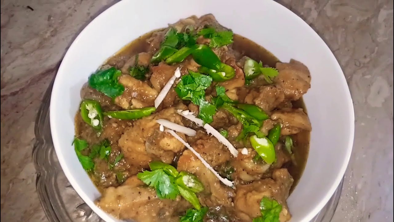 Black paper Chicken | super recipe by Desichaska | It's wonderful taste ...