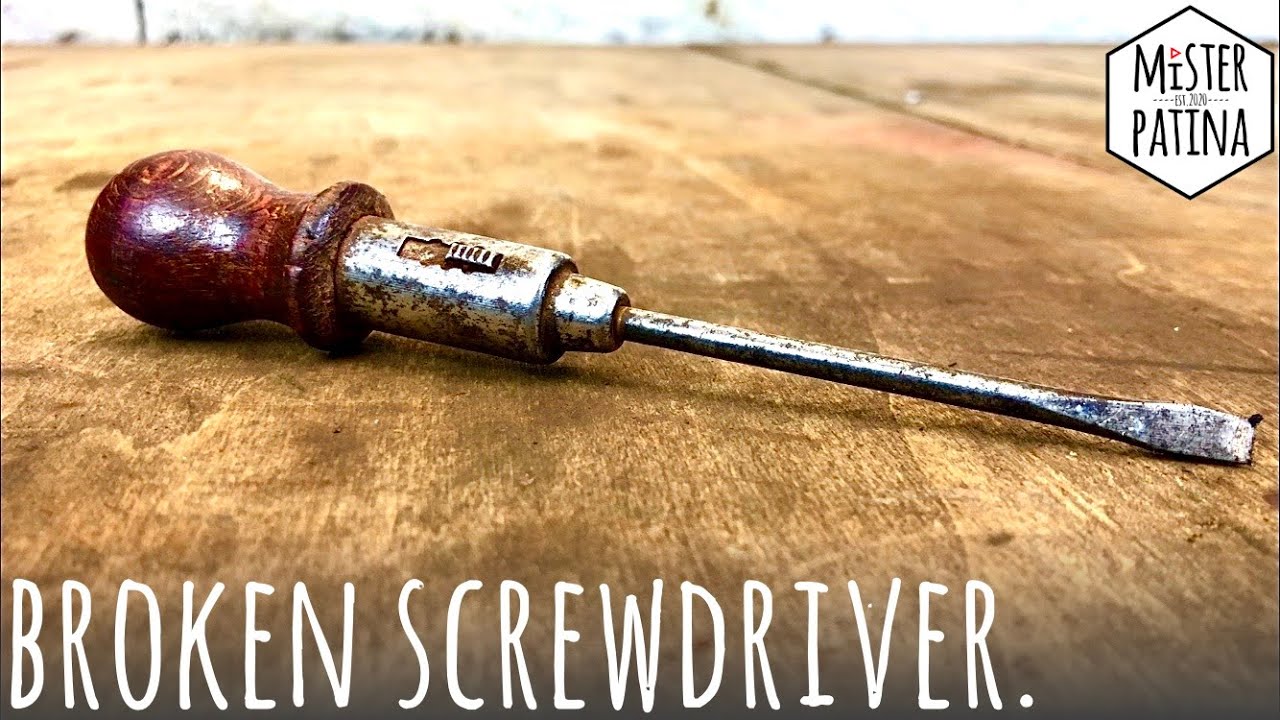 1920 Broken Ratcheting Screwdriver Restoration | Mister Patina - YouTube