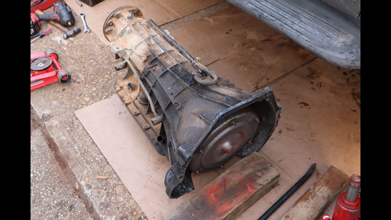 4R100 removal and takedown - YouTube