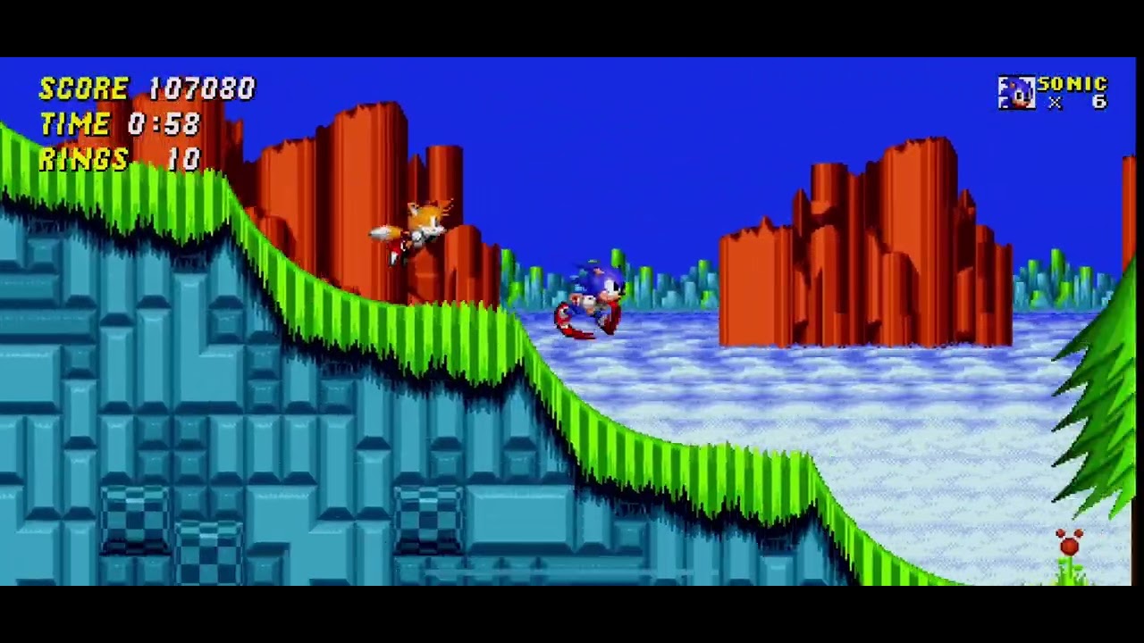 Sonic 2 - Hill Top Zone Act 2 (IOS 2025) - YouTube