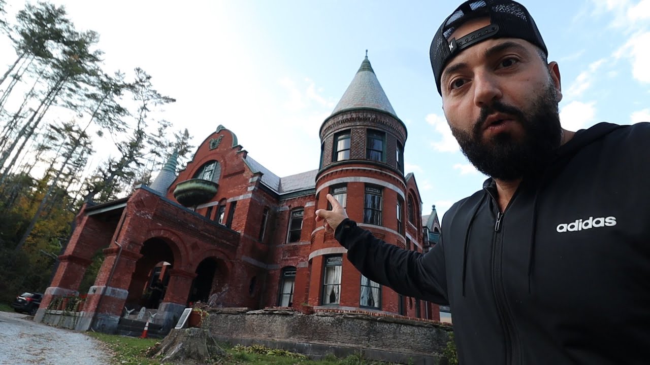 OVERNIGHT in TERRIFYING HAUNTED WILSON CASTLE! - YouTube