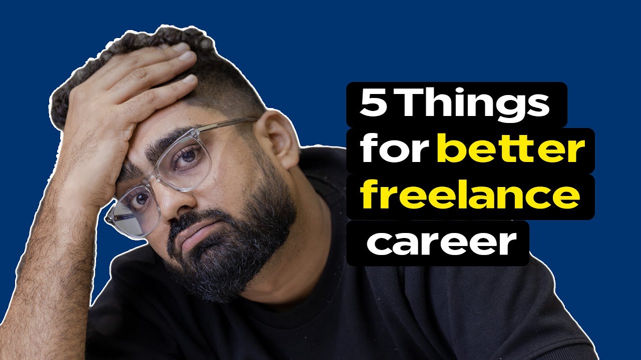 5 potential reasons why YOU are struggling as a FREELANCER. - YouTube