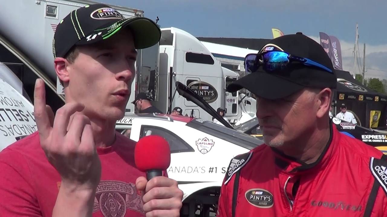 NASCAR Pinty's Series Robin Buck finishes 2nd in Clarington 200 - YouTube