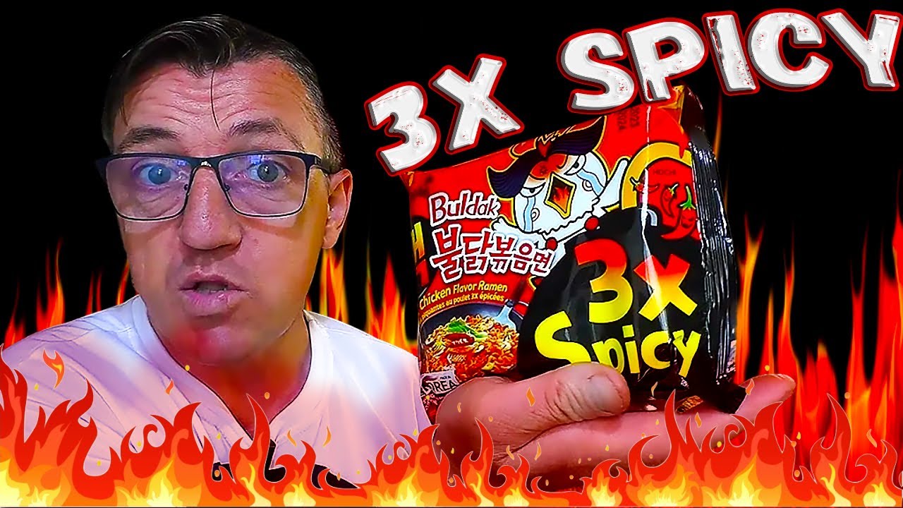 3x Spicy Обзор рецепт мукбанг Buldak 3xSpicy от Samyang - YouTube