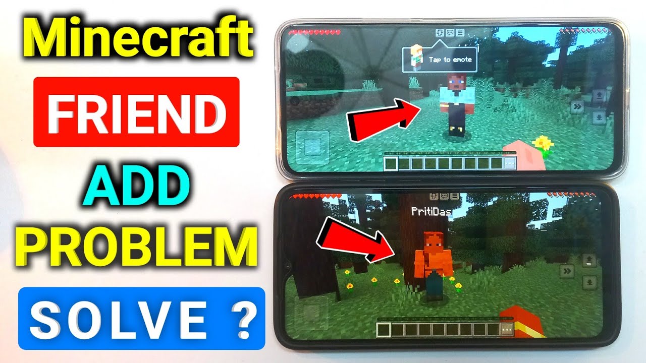 How to Solve Friend Add Problem on Minecraft Game | Minecraft Friend Add Problem Solve - YouTube